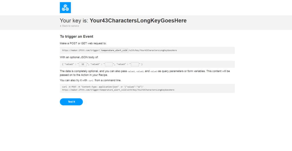 Microbit Workshop Ifttt Webhooks Documentation Procedure 2 華輝 Wecl Stem