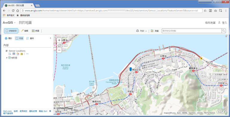 Esri Map – 華輝 WECL STEM