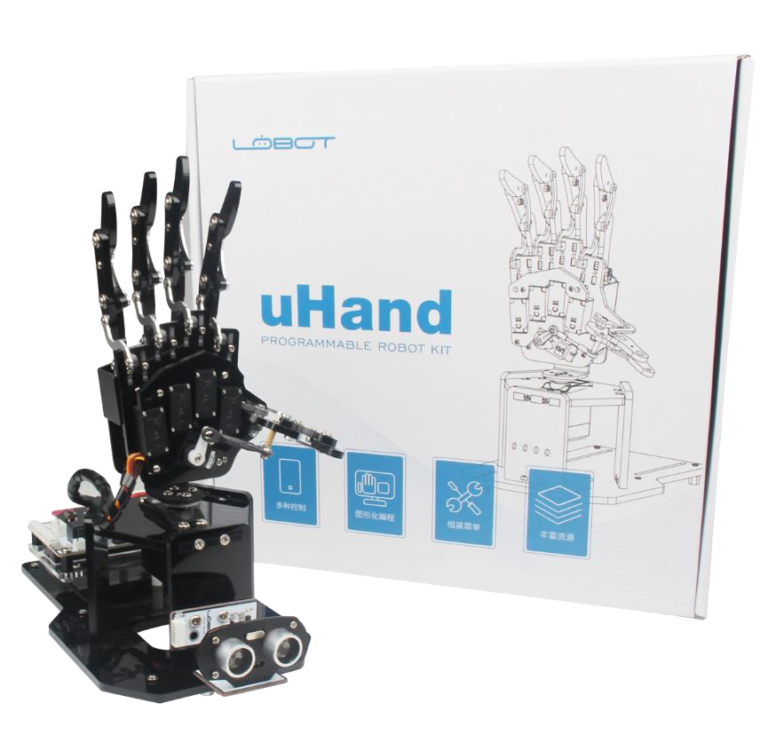 Hiwonder uHandbit Robotic Hand (w/o micro:bit) – 華輝 WECL STEM